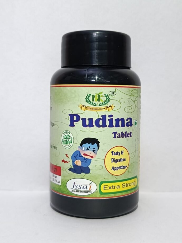 Pudina Tablet – Naveenya Kaya Healthcare Pvt. Ltd.
